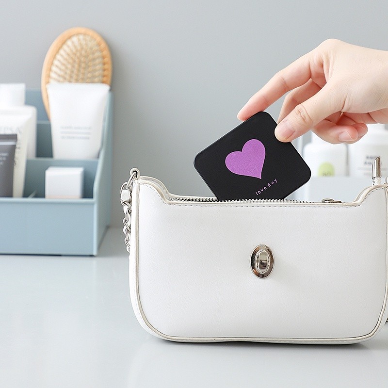 Jual Cermin Lipat Mini - Cermin Model Segiempat 2 Sisi - Cermin Make up ...