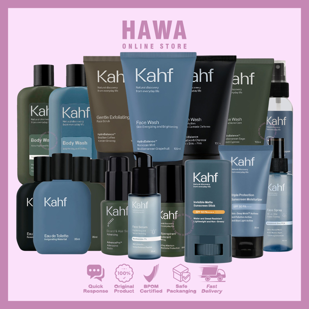 Jual KAHF SERIES ALL VARIAN PERAWATAN SKINCARE PRIA | Shopee Indonesia
