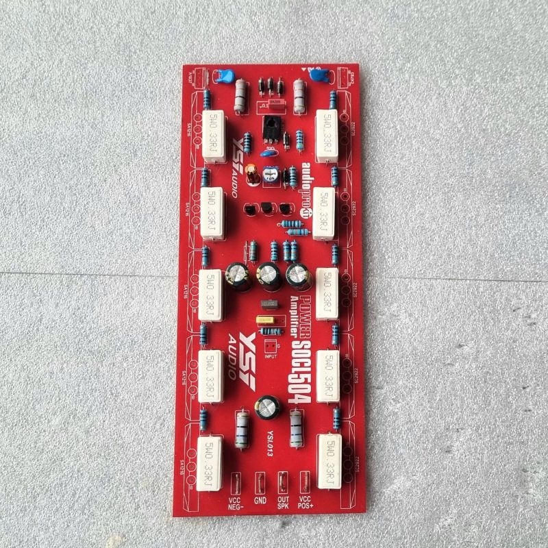 Jual KIT SOCL 504 Model 2U Untuk 5 Set Transistor Final Sanken | Shopee ...