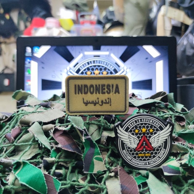 Jual Patch Rubber Logo Karet INDONESIA ARABIC | Shopee Indonesia