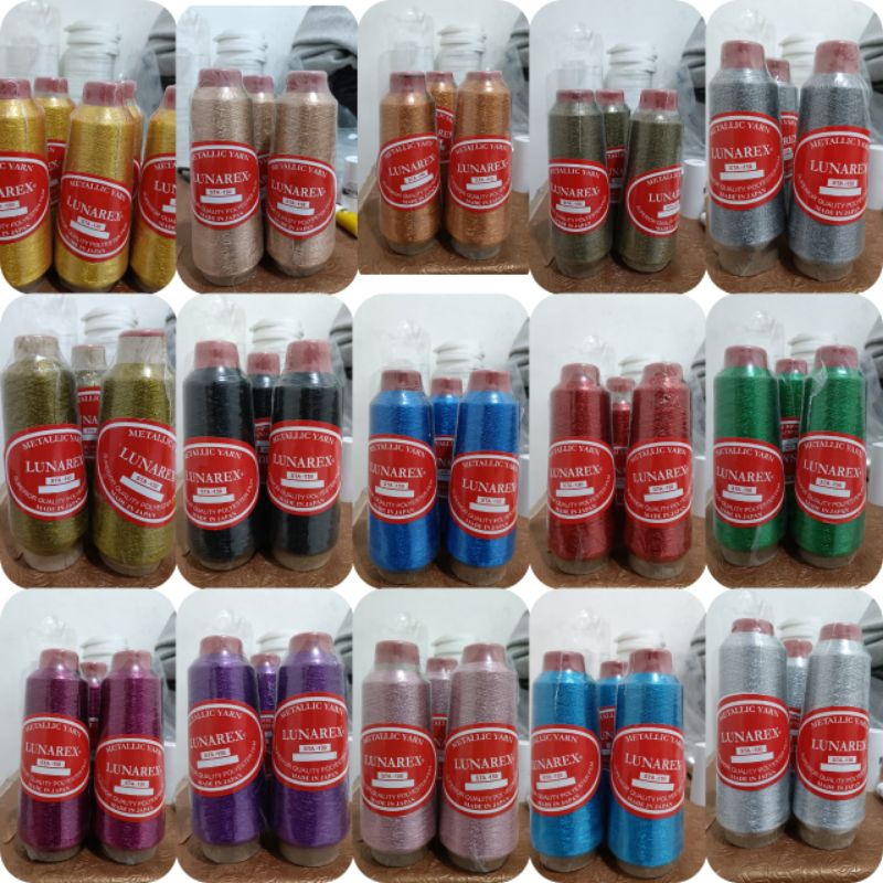 Jual (READY STOCK) BENANG LUNAREX METALIK | Shopee Indonesia