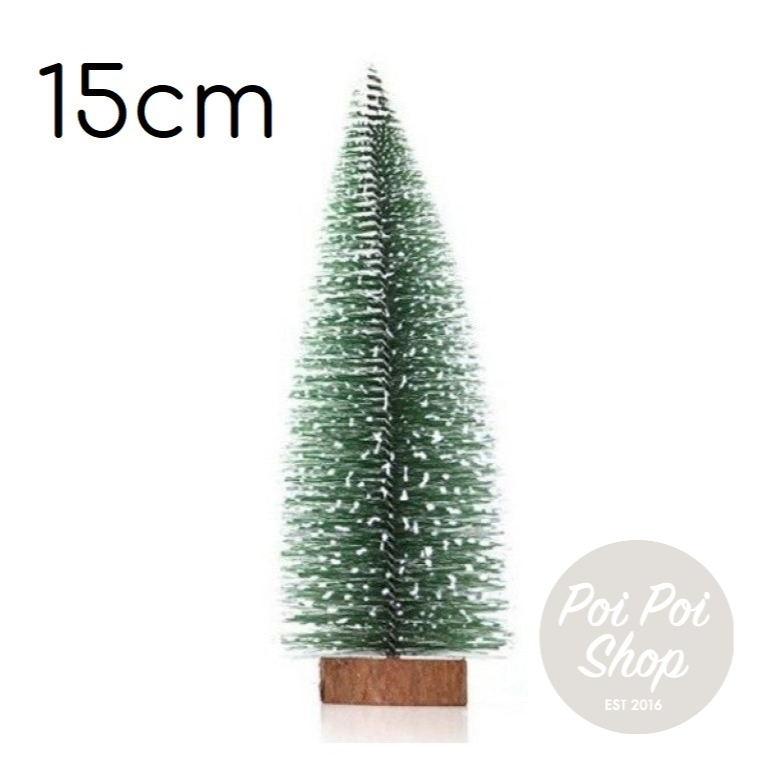 Jual Pohon Natal Mini 15cm Christmas Tree Green Snow Hiasan Dekorasi ...