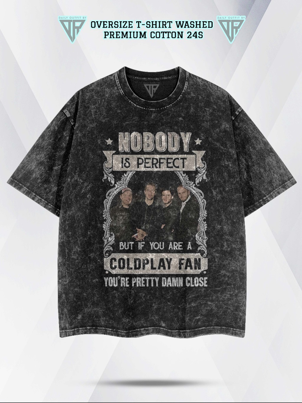 Jual Kaos COLDPLAY Fan Music Vintage Oversized T-shirt Oversize Washed ...