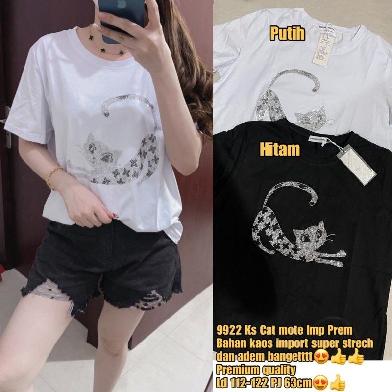 Jual 9922 kaos cat ready putih | Shopee Indonesia