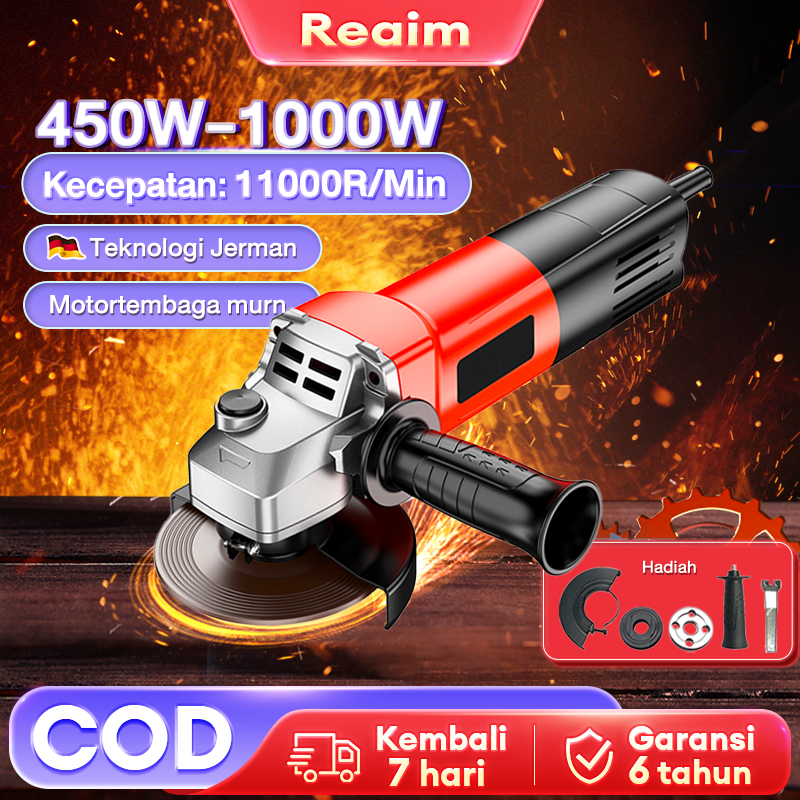 Jual reaim Mesin Gerinda Bisa Cod Gerinda Tangan Murah Poles, Piringan ...