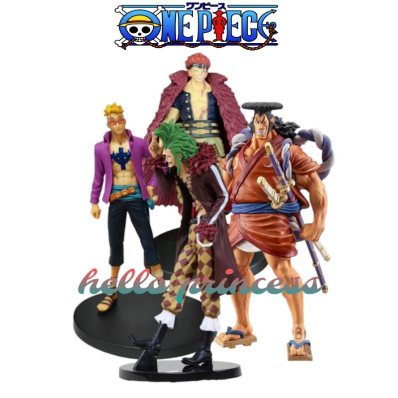 Jual One Piece Figure Marco Bartolomeo Kozuki Oden Eustass. Kid DXF The ...
