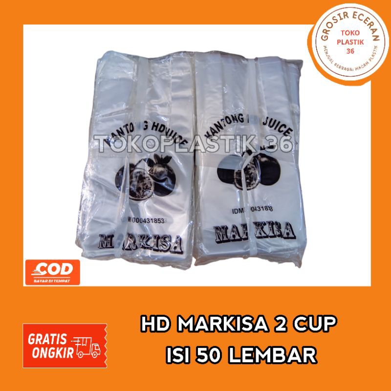 Jual TokoPlastik36 - Kantong Markisa 2 Cup Bening / Kantong Plastik ...