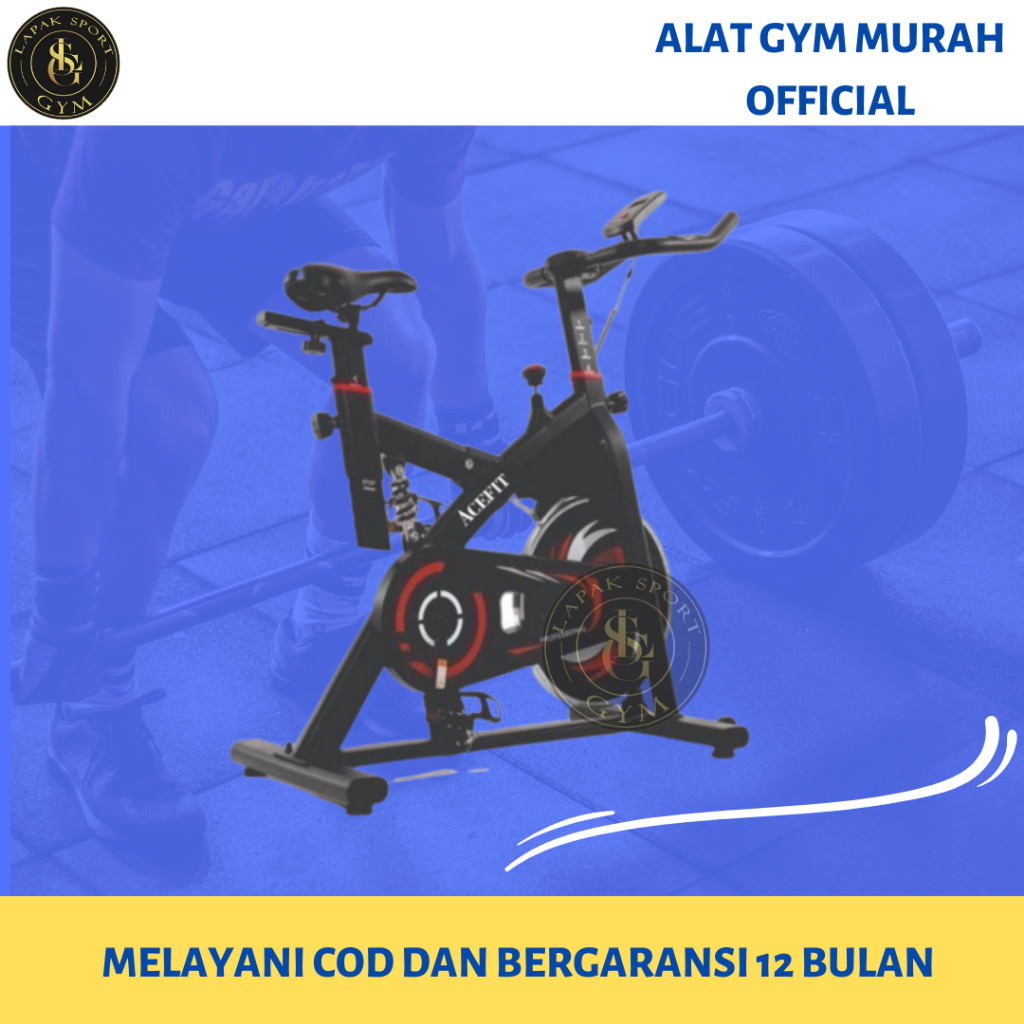 Jual Alat Fitness Sepeda Statis Spinning Bike AF-002 - ACEFIT - Alat ...