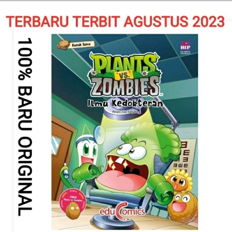 Jual Buku Cerita : Komik Sains Anak Plants vs Zombies Ilmu Kedokteran ... Jual Buku Cerita : Komik Sains Anak Plants vs Zombies Ilmu Kedokteran ...