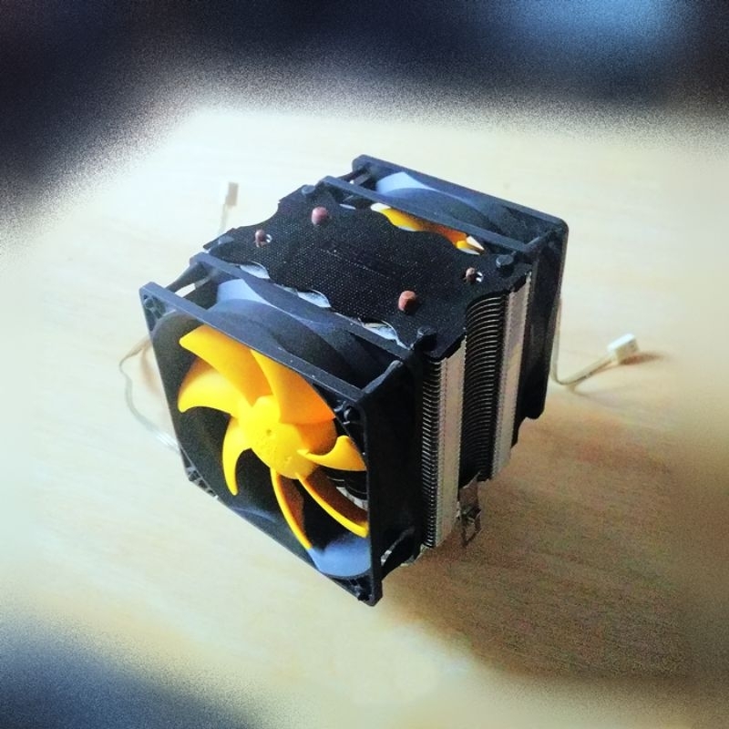 Jual Hsf Heatsink Fan AMD 2 Pipa Tembaga Dual Fan brand PCCooler ...