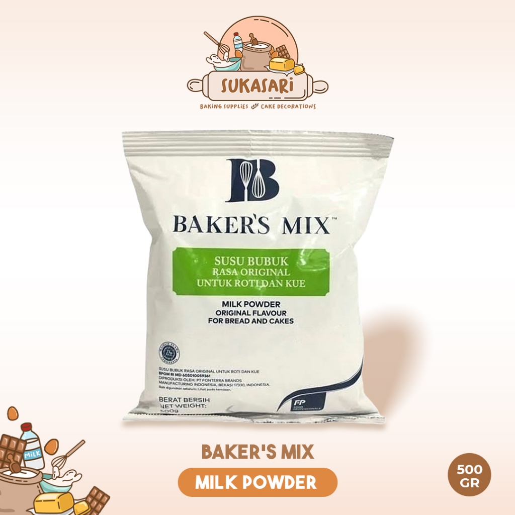 Jual Sukasari - Bakers Mix Susu Bubuk 500gr / Milk Powder Fonterra ...