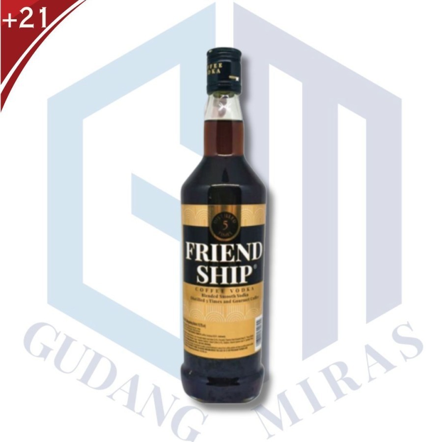 Jual FRIENDSHIP COFFEE VODKA LIQUOR 650 BESAR FRIEND SHIP LIQUER VODCA ...