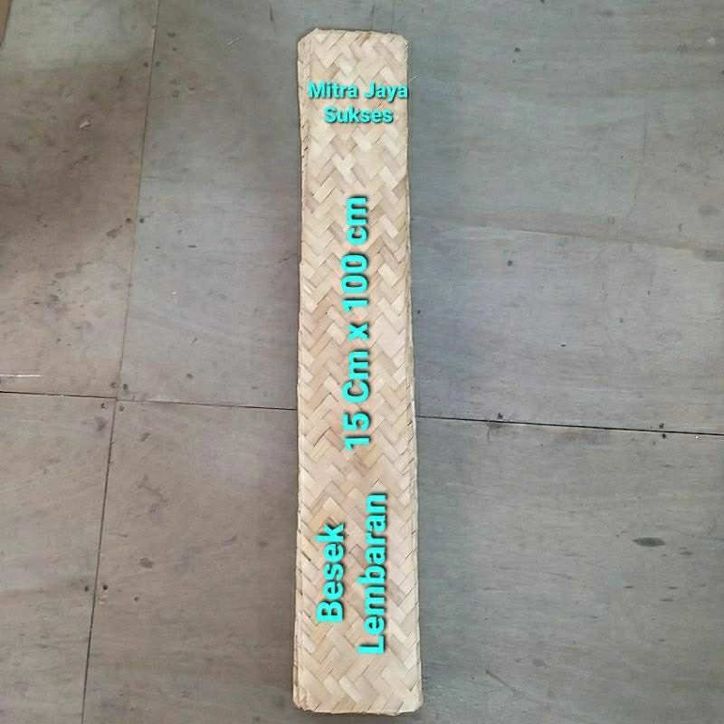 Jual PER 100 PCS - Besek Lembaran Papan Sirip Walet Ukuran 15 cm x 100 ...