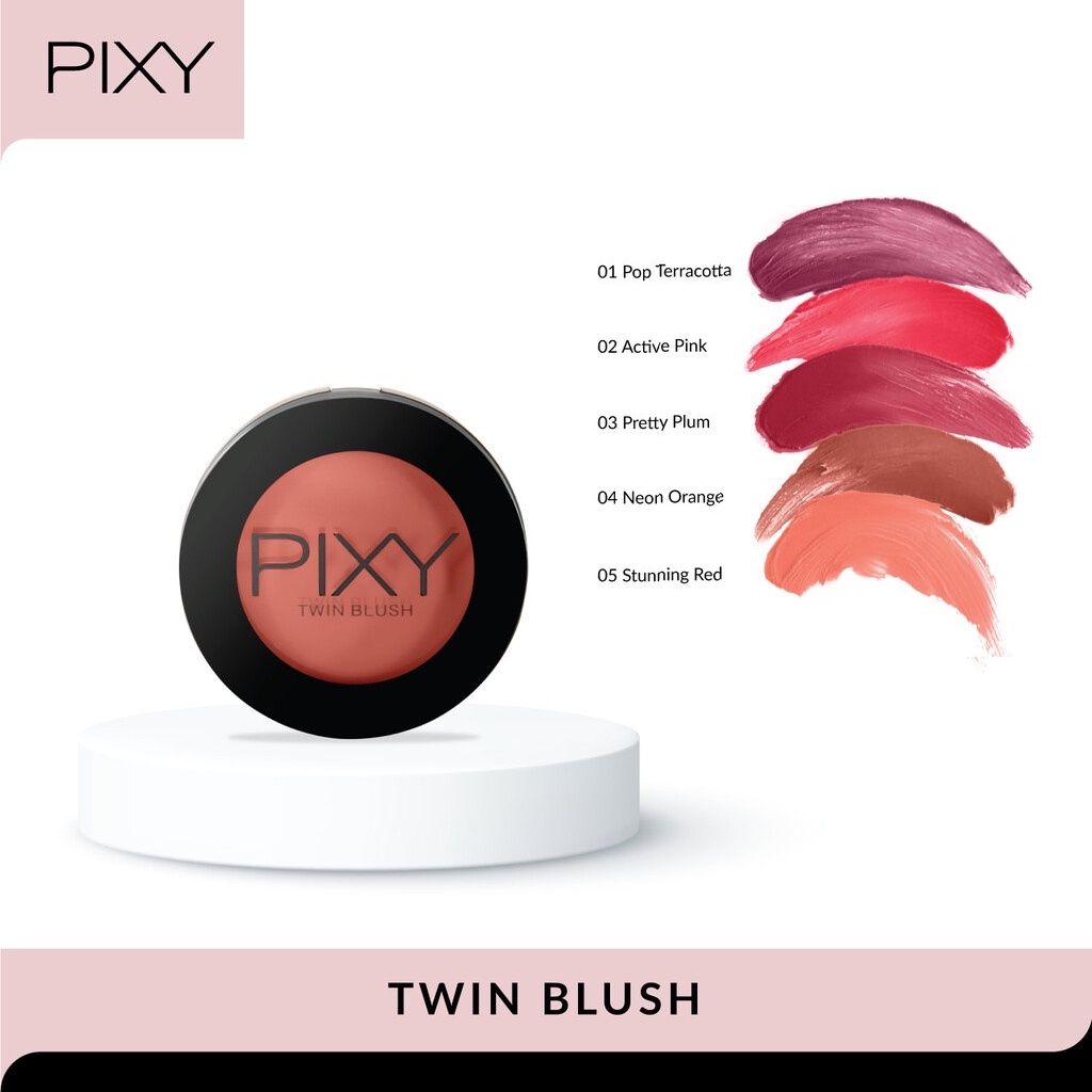 Jual Pixy Twin Blush - Blush On | Shopee Indonesia