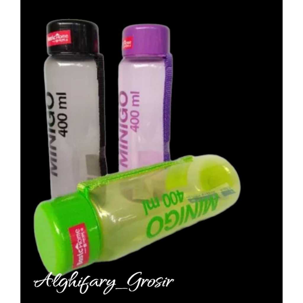 Jual FREE BUBBLE WARP!!! Botol minum MINIGO 400 ml lionstar / botol ...