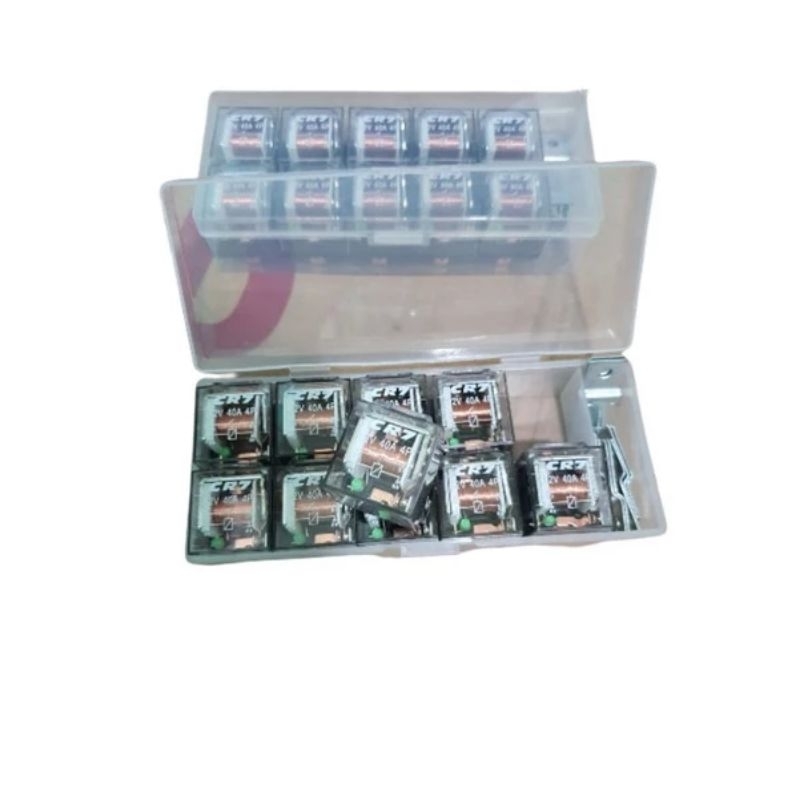 Jual Relay 4 kaki 12 volt 40 ampere alarm atau klakson lampu dll ...