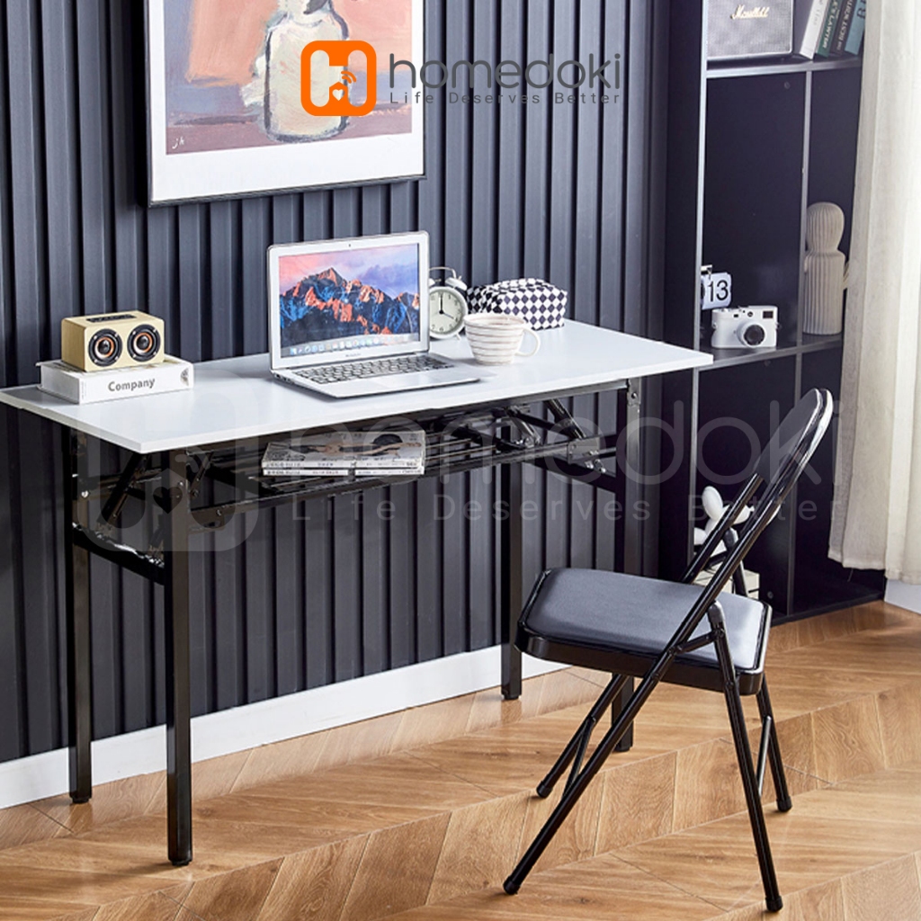 Jual Homedoki Meja lipat/ meja belajar/Meja Minimalis/Meja kantor/Meja kerja/ Meja makan lipat ...
