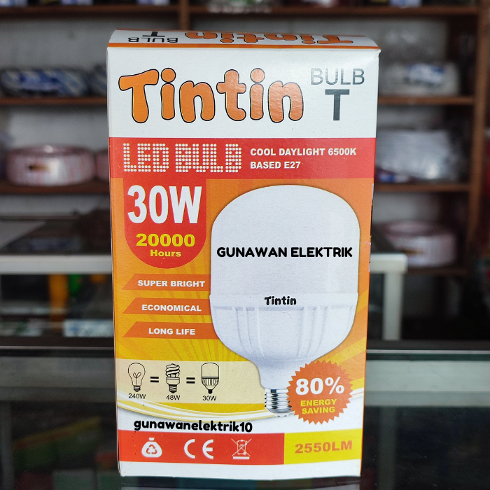 Jual Lampu LED TIN TIN 30 WATT, Tintin 30W, HARGA MURAH TERJANGKAU ...
