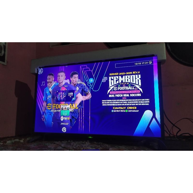 Jual Game bola playstation 3 Gembox patch official ori 2023-2024 ...