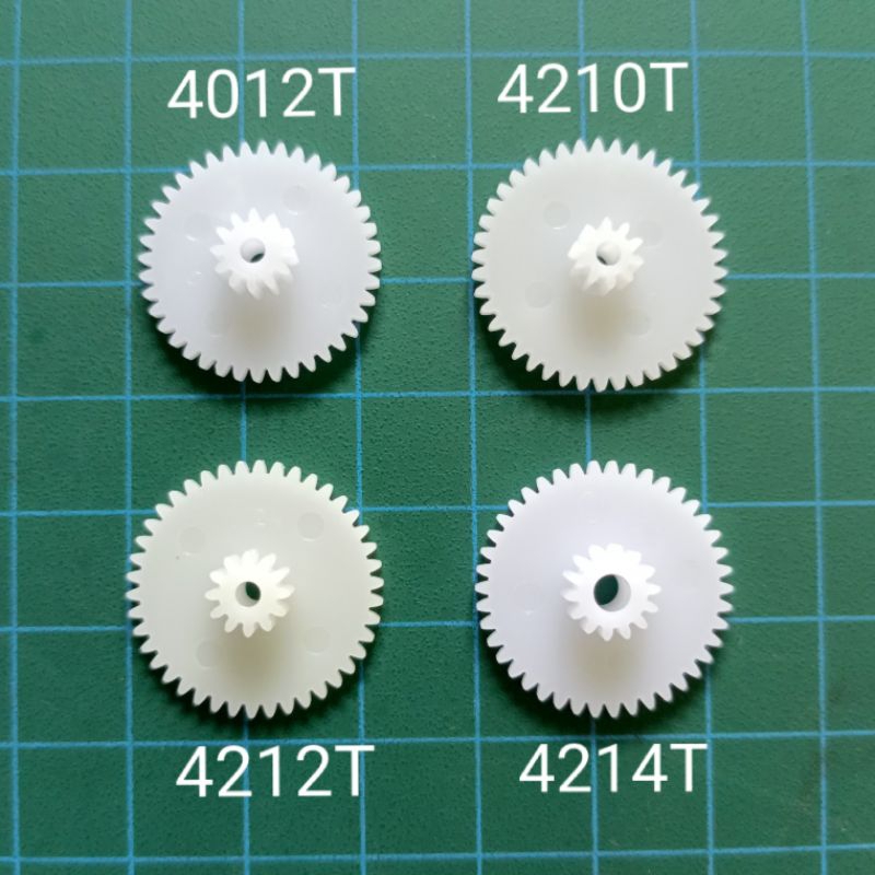 Jual Gear RC Ganda Rasio Transfer 42T 4012T 4210T 4212T 4214T ID 2.05mm ...