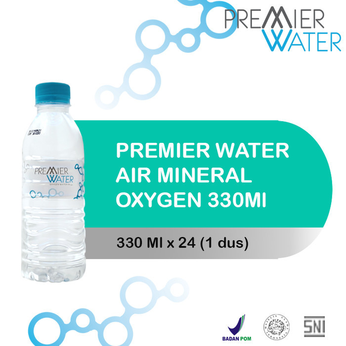 Jual Premier Water Air Mineral beroksigen 330Ml x 24 (1 box) | Shopee ...
