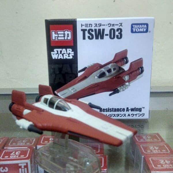 Jual Promo Varian Tomica Star Wars TSW-03 Tie Star Fighter Resistance A-Wing Diecast Miniatur ...