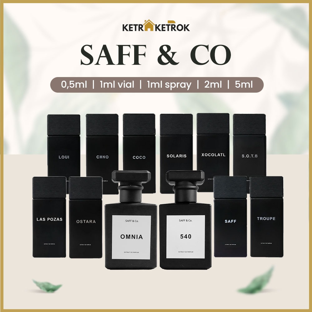 Jual DECANT SHARE PARFUM PERFUME Saff & Co SOTB / Coco / Troupe / Loui ...