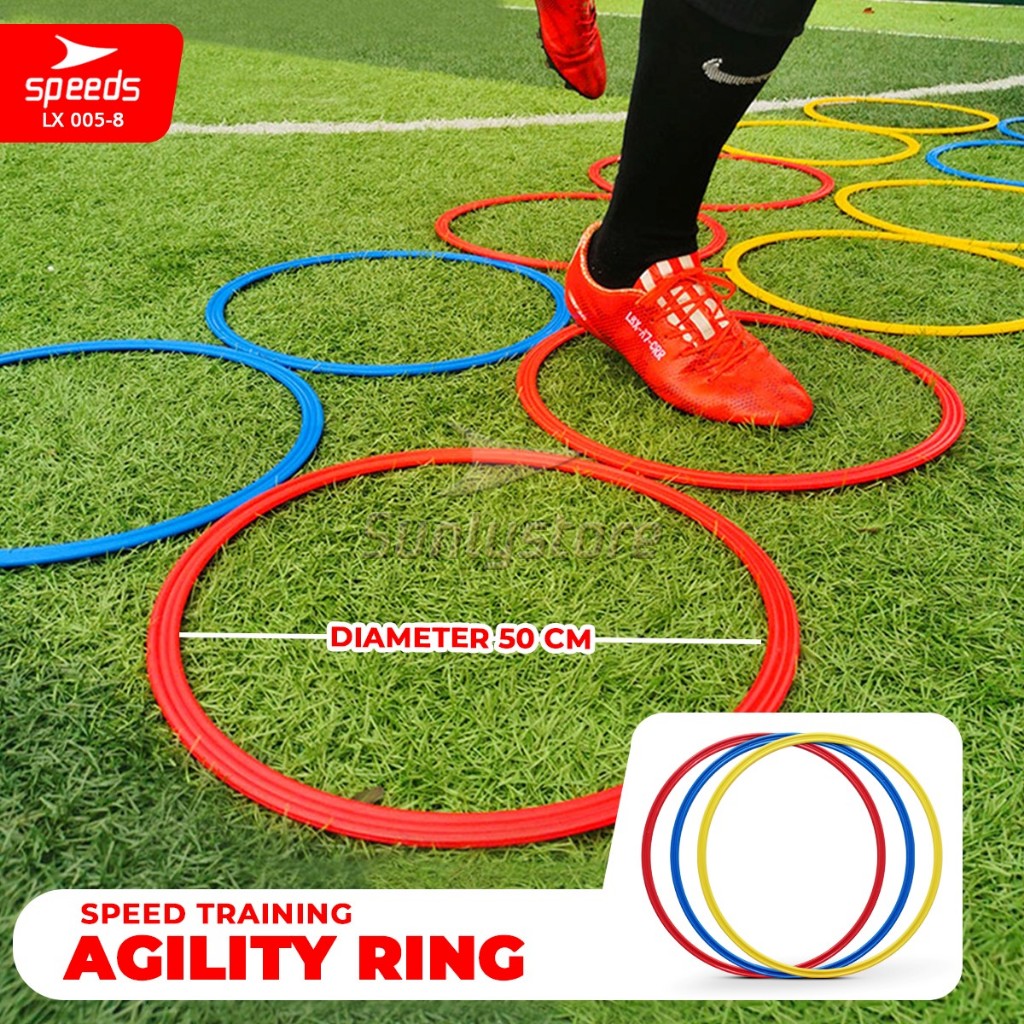 Jual SPEEDS Agility Ring Ketangkasan 56cm 50cm 40cm Olahraga Sepak Bola ...