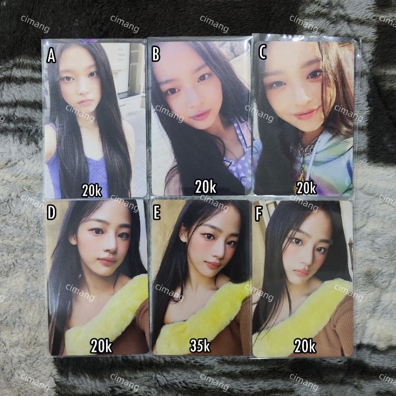 Jual PHOTOCARD HAERIN MINJI HANNI WEVERSE BAG NEWJEANS (OFFICIAL) | Shopee Indonesia
