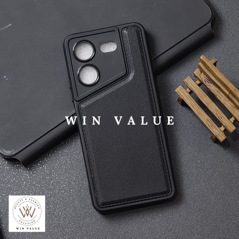 Jual Tecno Pova 5 Tecno Pova 5 Pro Case Leather Pro kamera Black Case ...