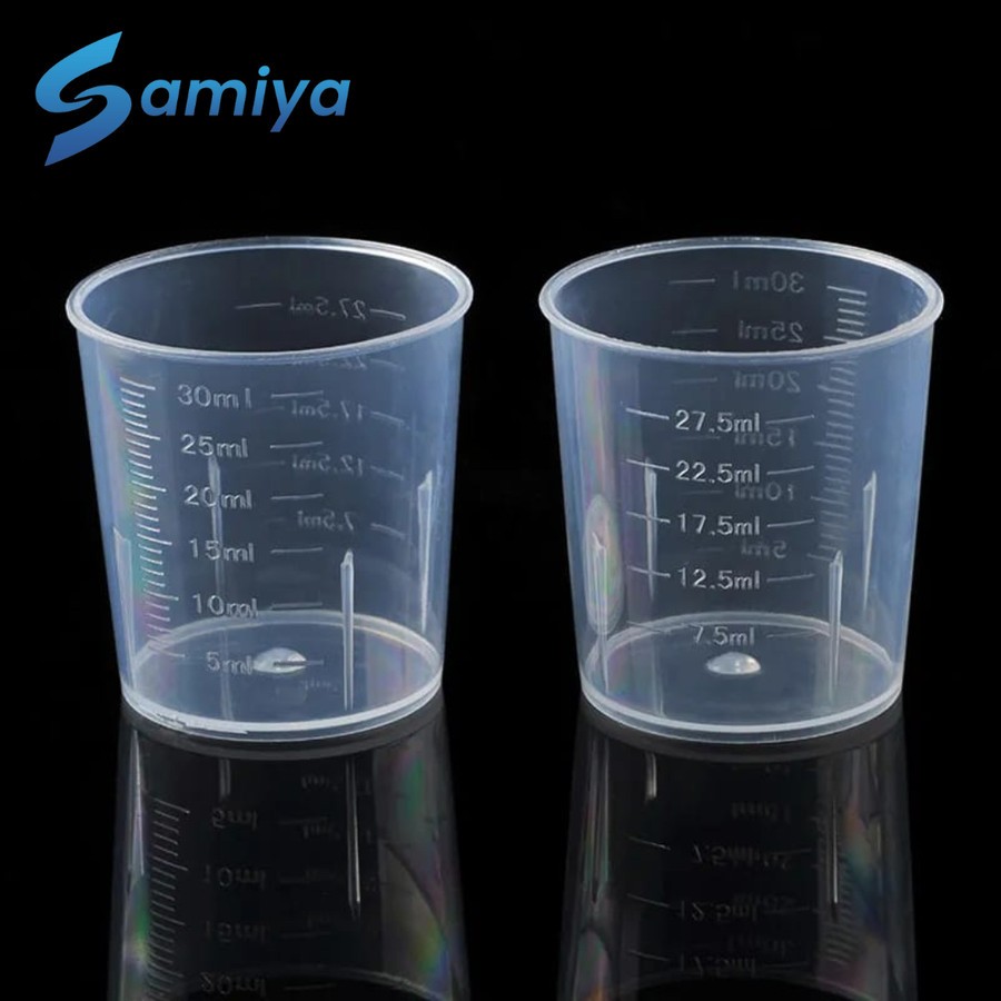 Jual Gelas takar plastik 30ml / measuring cup gelas ukur obat syrup ...