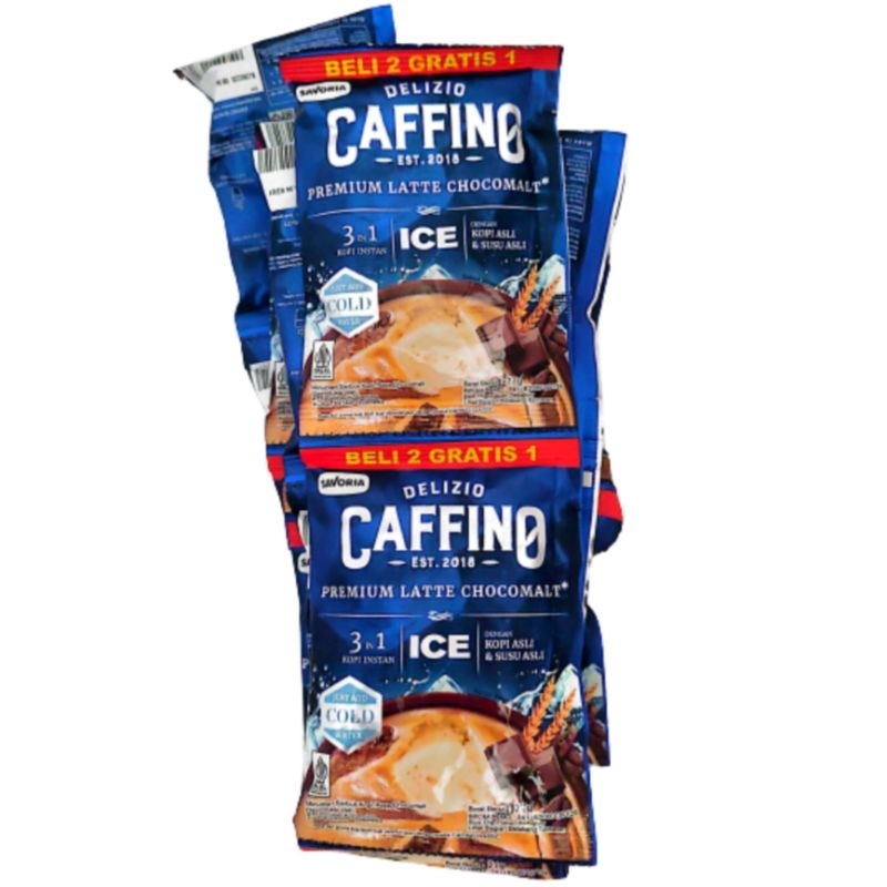 Jual Caffino Bold Dark Cappucino/ Latte ice aren chocomalt | Shopee ...