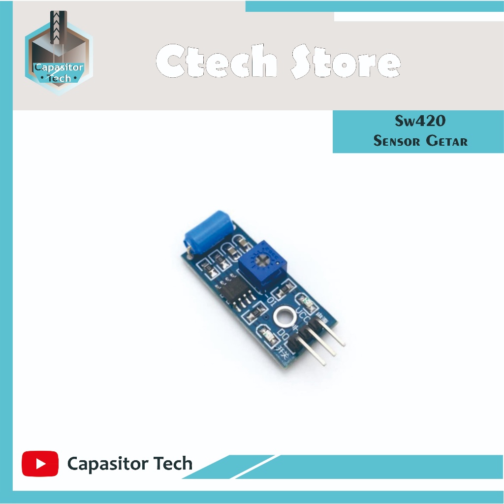 Jual Sw 420 Sw420 Vibration Sensor Getar Switch Module Untuk Arduino Uno Mega Esp32 Esp8266