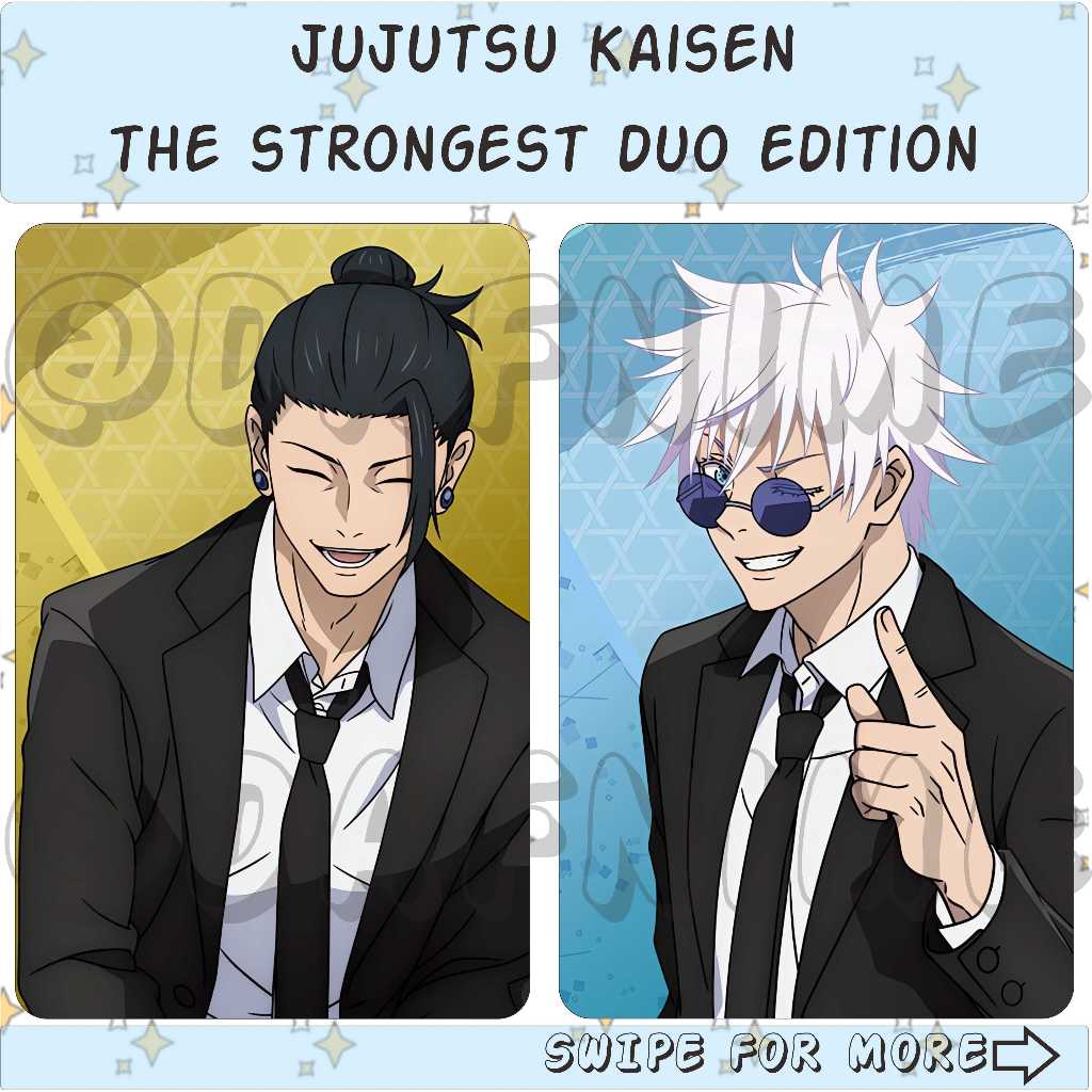 Jual JUJUTSU KAISEN THE STRONGEST DUO EDITION PHOTOCARD ANIME | Shopee ...