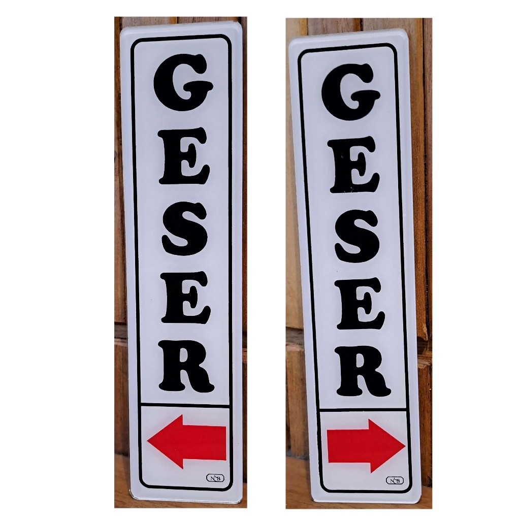 Jual Sign Label Acrylic/Label Akrilik Kecil - Geser kanan/ Geser kiri ... Jual Sign Label Acrylic/Label Akrilik Kecil - Geser kanan/ Geser kiri ...