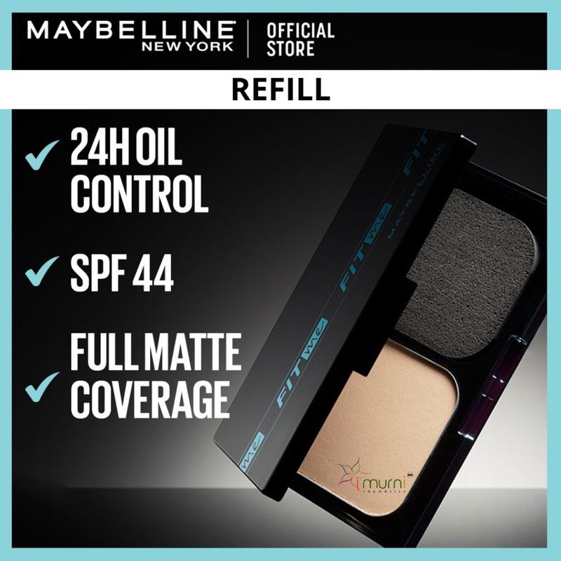 Jual REFILL MAYBELLINE FITME POWDER FOUNDATION SPF44/PA++++ ( REFILL) | Shopee Indonesia