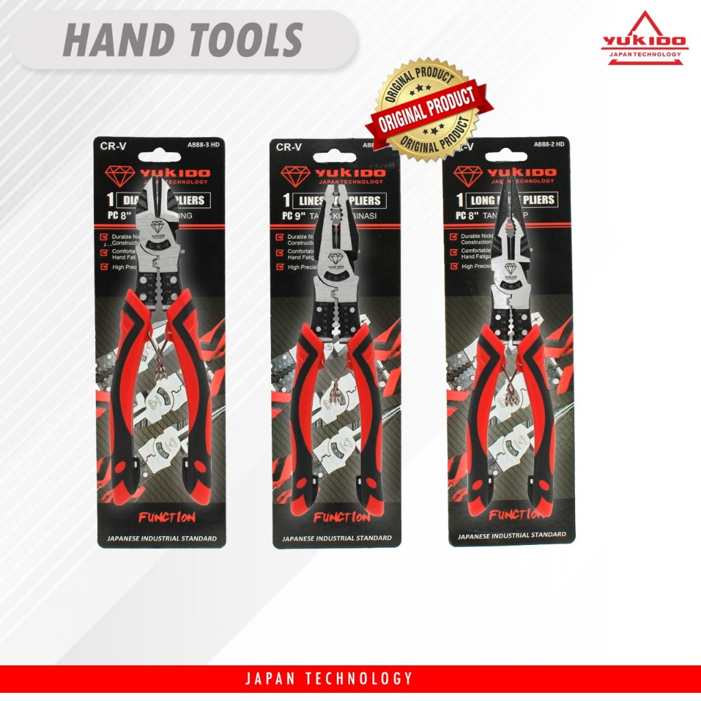 Jual Tang set Multifungsi 3 pcs MURAH Paket Tang Set 3 Pcs Tang ...