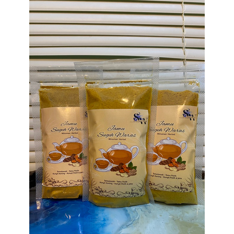 Jual jamu kunyit putih,kunyit kuning, temulawak dan jahe | Shopee Indonesia