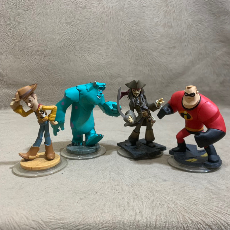 Jual Disney Pixar Infinity Figure Set 4pcs | Shopee Indonesia