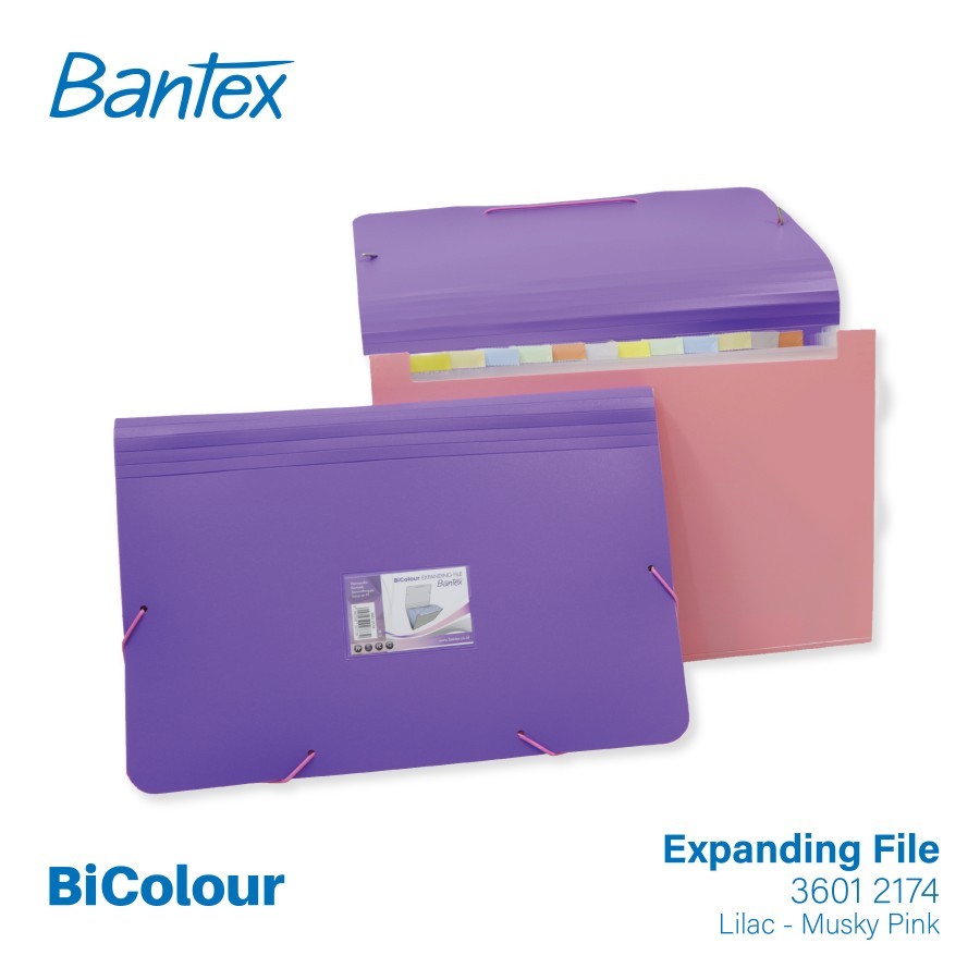 Jual Bantex BICOLOUR Expanding File Folio 12 Pocket 3601 2174 | Shopee ...