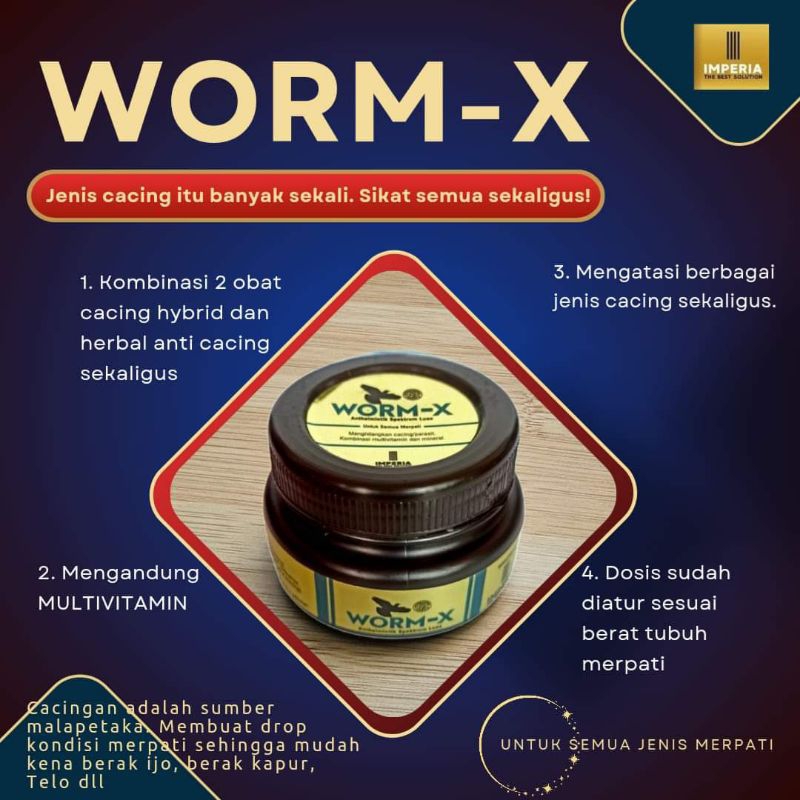 Jual WORM-X IMPERIAL | Shopee Indonesia