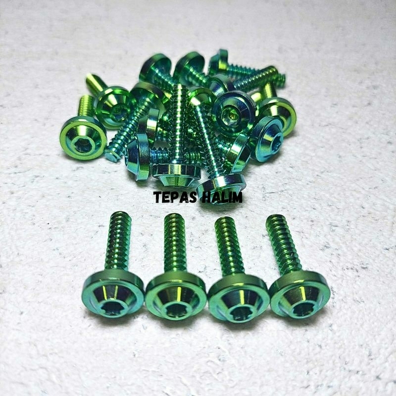 Jual Baut Titanium Baut Box Filter Udara Titanium Vario Beat Mio NMAX ...