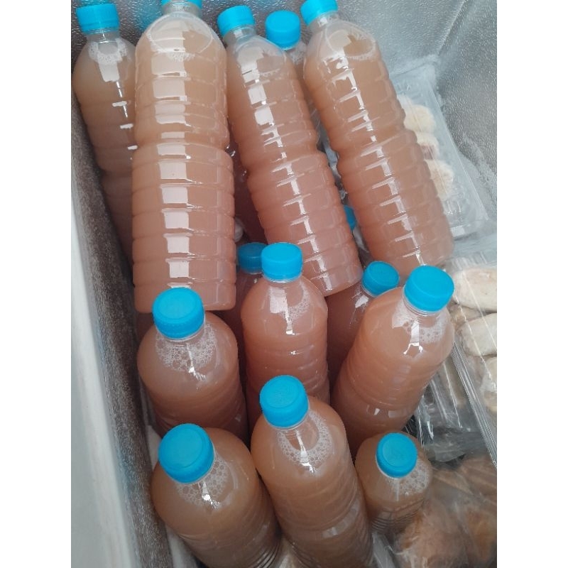 Jual legen manis netto 1 liter /air nira pohon lontar/siwalan/laang ...