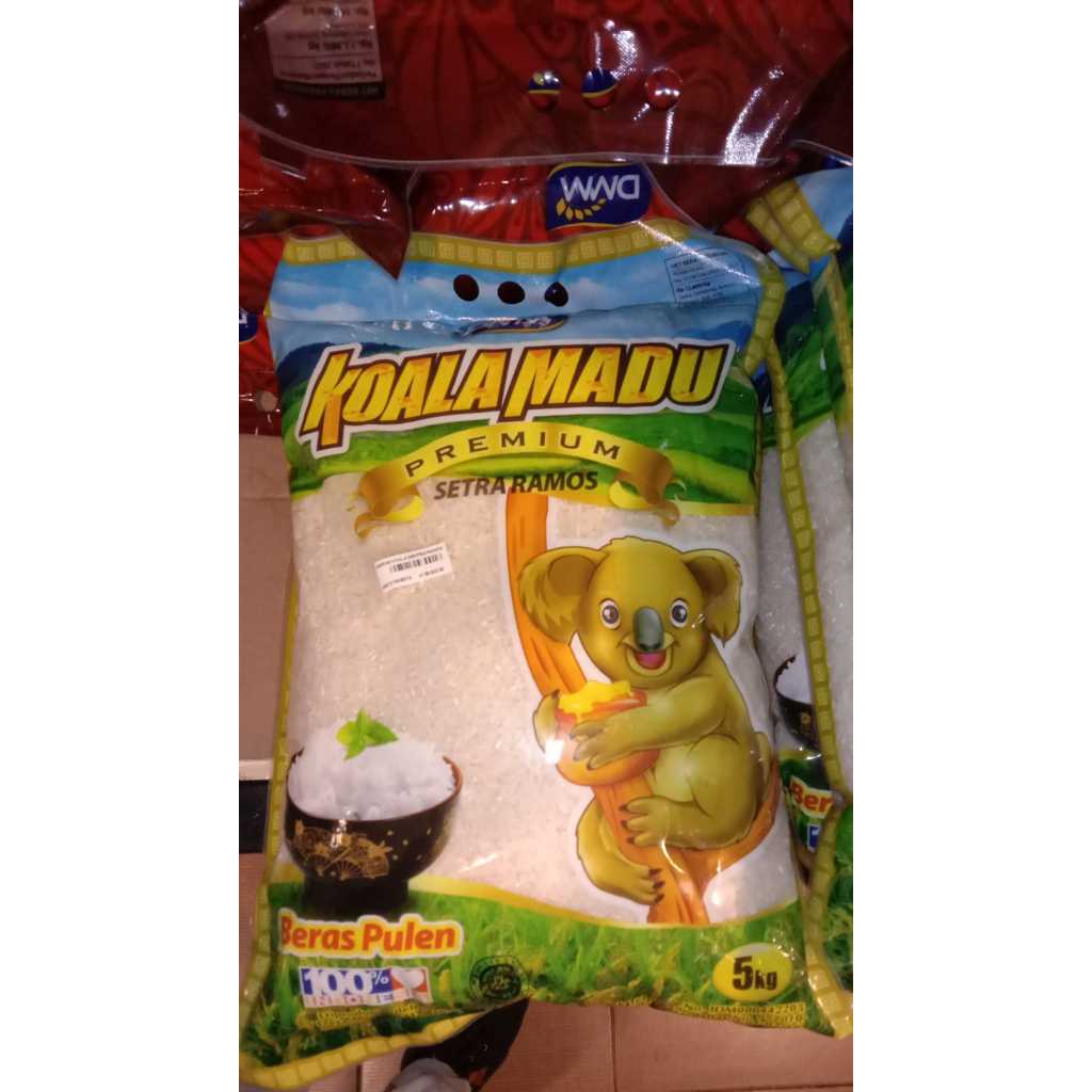 Jual Beras koala madu premium setra Ramos 5kg | Shopee Indonesia