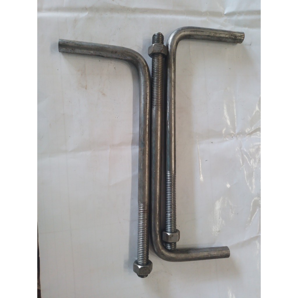 Jual Baut Angkur L 5/8" / 5/8x40 / Anchor Bolt / (per pcs) | Shopee ...
