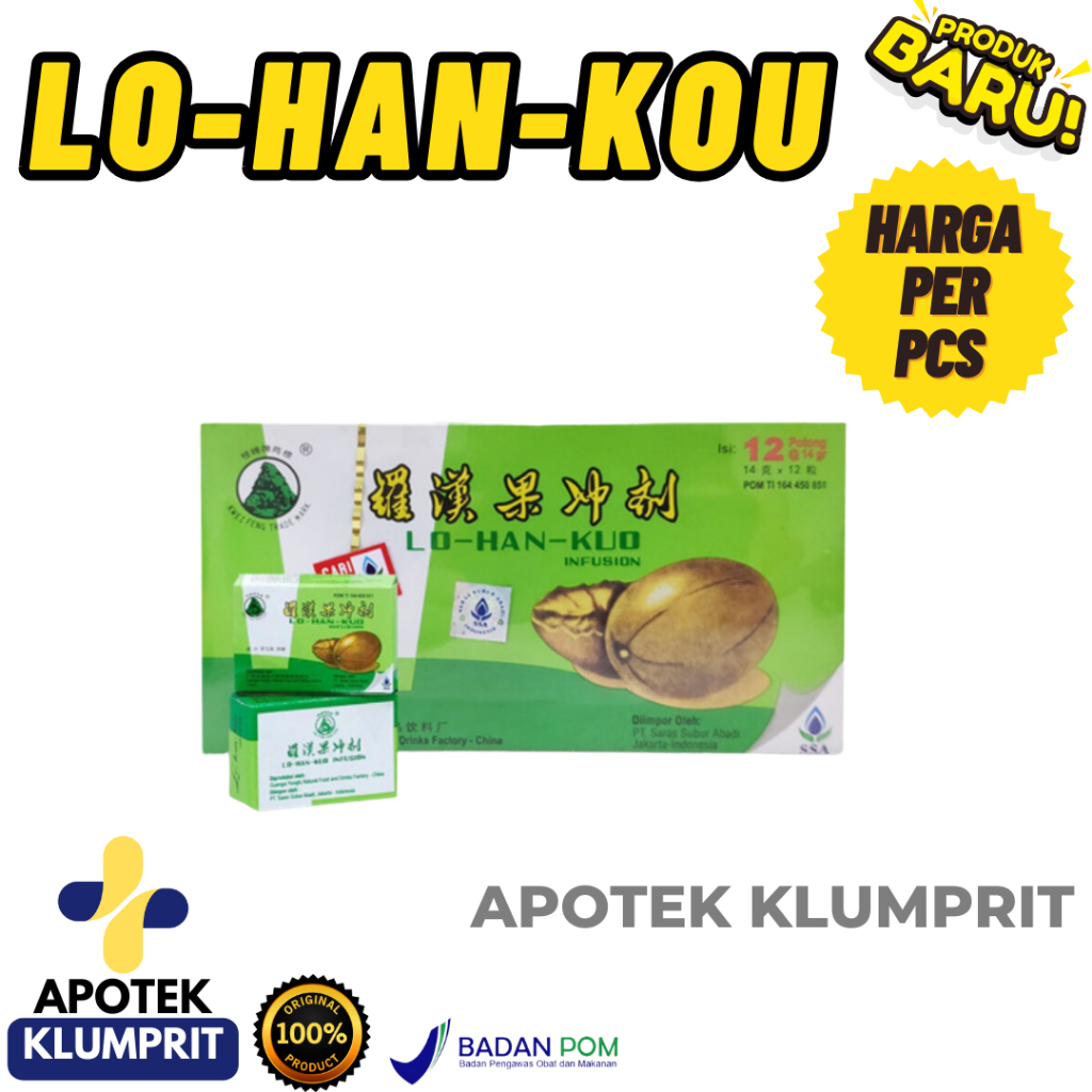 Jual LO-HAN-KOU / PER PCS / 1'S | Shopee Indonesia