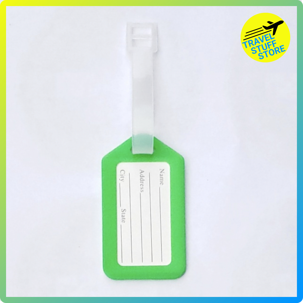 Jual Luggage tag termurah gantungan koper tas label nama name tag ...