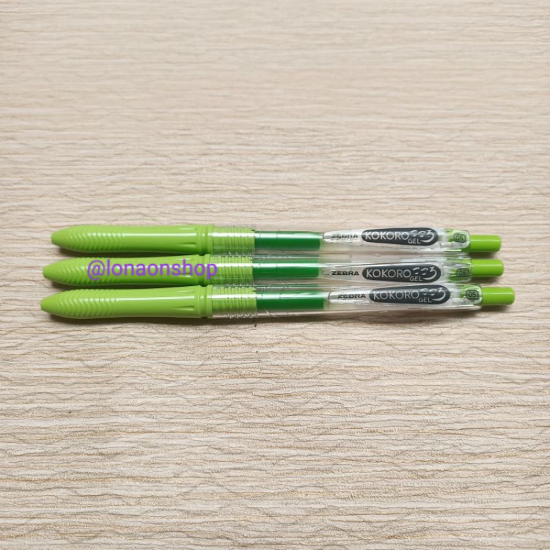Jual Ballpoint KOKORO Gel 0.5 mm [Per 1 pcs]/ GelPen / Pulpen Warna | Shopee Indonesia