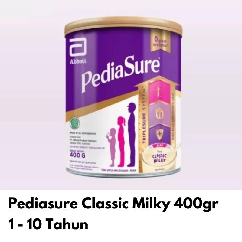 Jual Pediasure Triplesure- Susu Pertumbuhan Anak《400gram》 | Shopee Indonesia