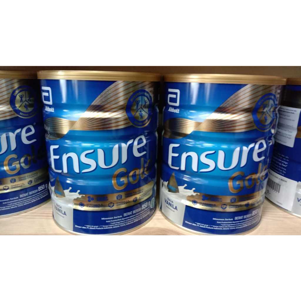 Jual Susu ensure gold rasa vanila 850gr | Shopee Indonesia
